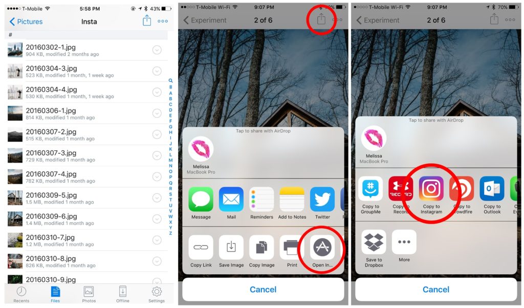 Sharp Instagram Photos